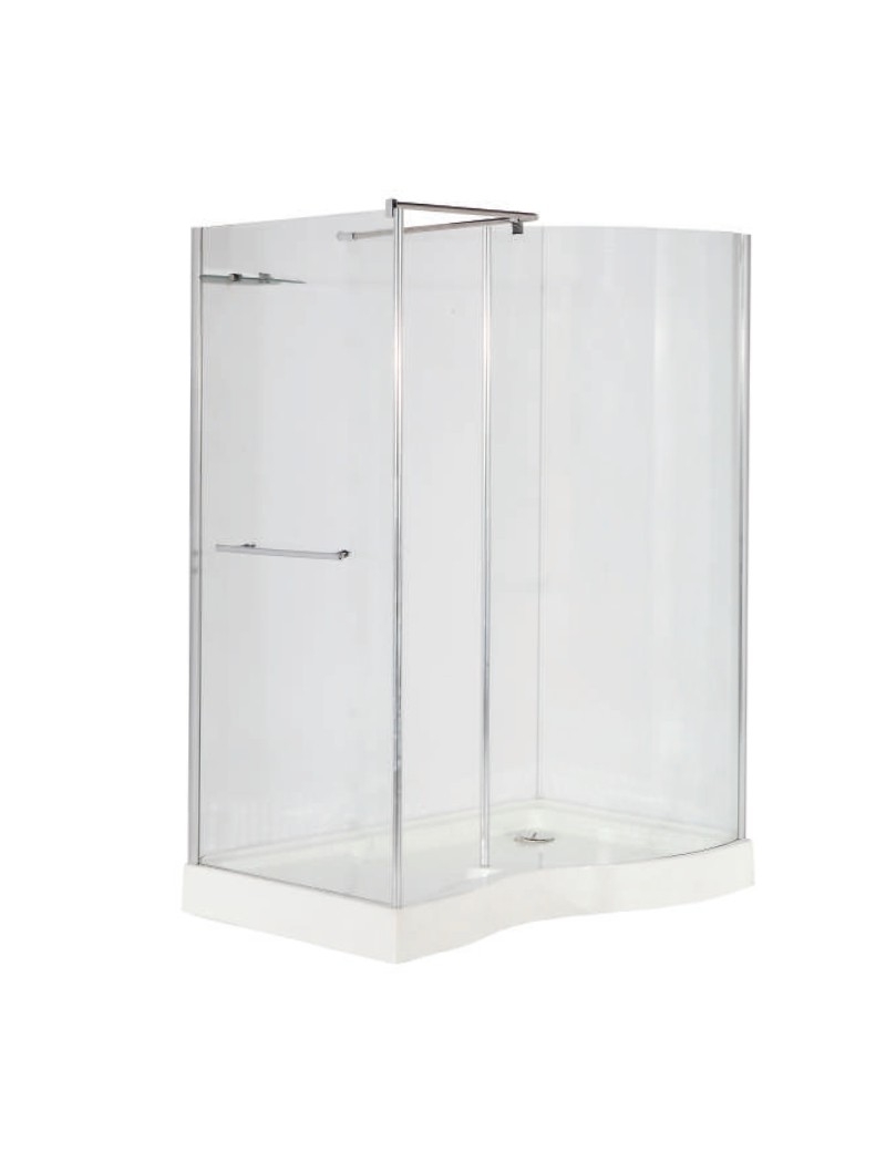 Cabine de douche avec bac à douche